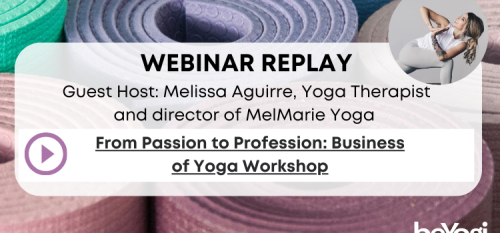 Yoga Teacher Webinars - Beyogi